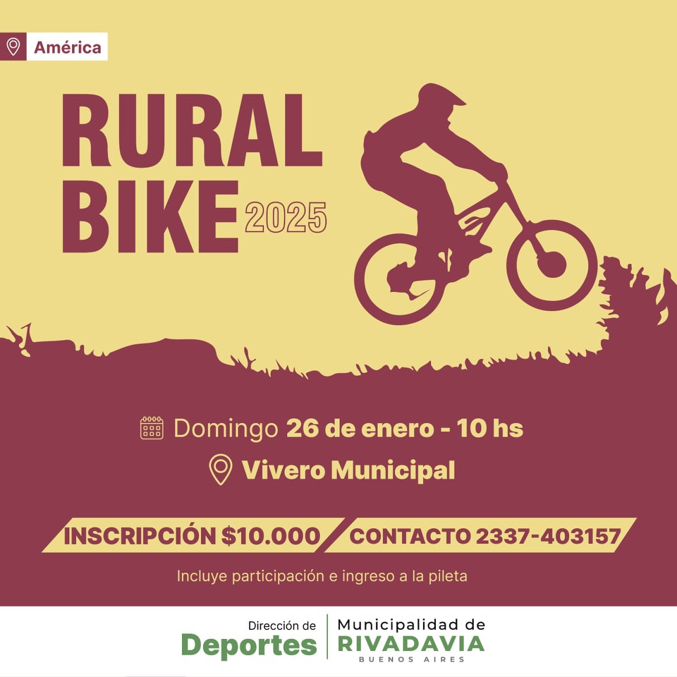 Todo lo que debes saber sobre la carrera de Rural Bike que se viene en ...