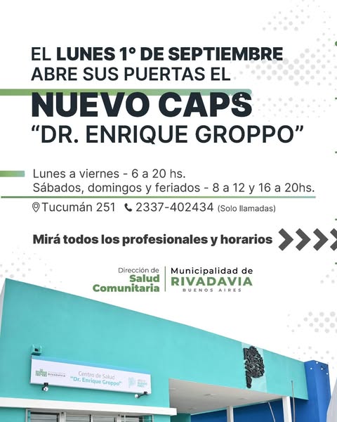 El nuevo CAPS comienza a atender este lunes - Master News