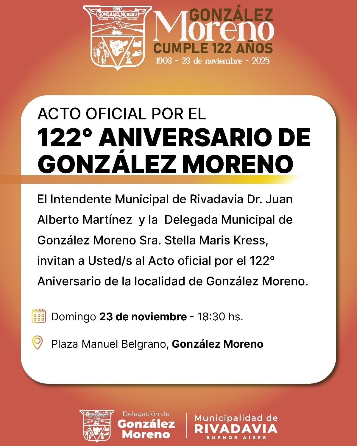 González Moreno celebra sus 122 años - Master News
